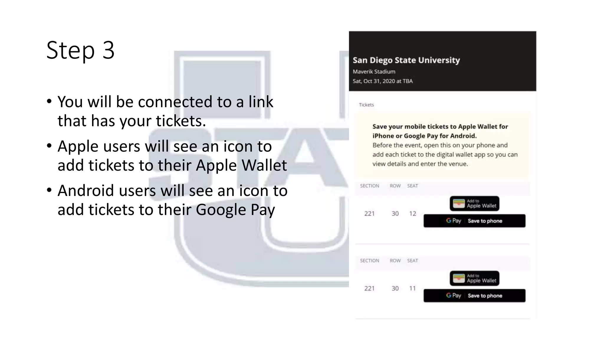 Mobile delivery walkthrough | PPTX