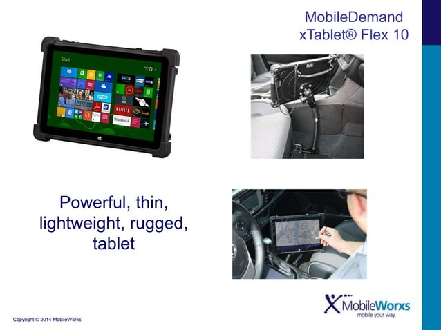MobileDemand xtablet Flex 10 | PPT