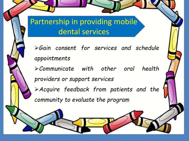 Mobile Dental Clinics- Backbone of oral health outreach programs | PPTX ...