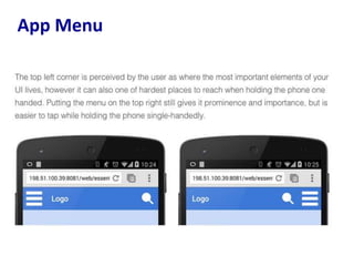 Mobile design examples | PPT