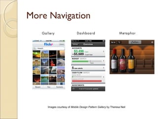 Mobile UI Design Patterns | PPT