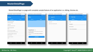 Xamarin.Forms Application UI XAML Definition | PPT