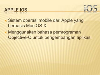 Mobile Development | PPT