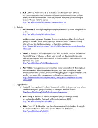 Mobile development | PDF