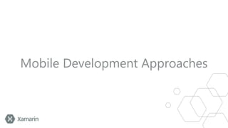 Mobile development strategies with MVVM | PPTX