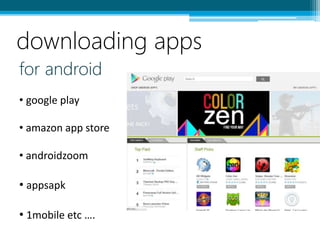 Mobile device | PPTX | Technology & Computing
