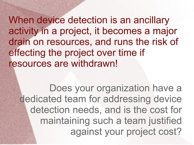 Mobile Device Detection Every Device Matters Ppt