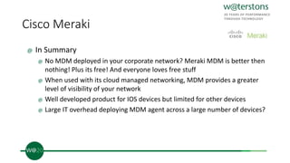 Mobile device management and byod – major players | PPTX