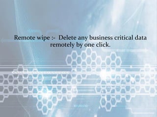 Mobile Device Management & Data Protection | PDF