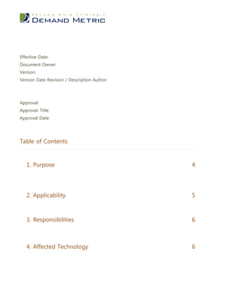 Mobile Device Policy Template | PDF