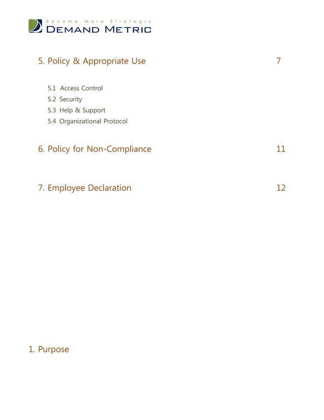 Mobile Device Policy Template | PDF | Smartphones | Consumer Electronics