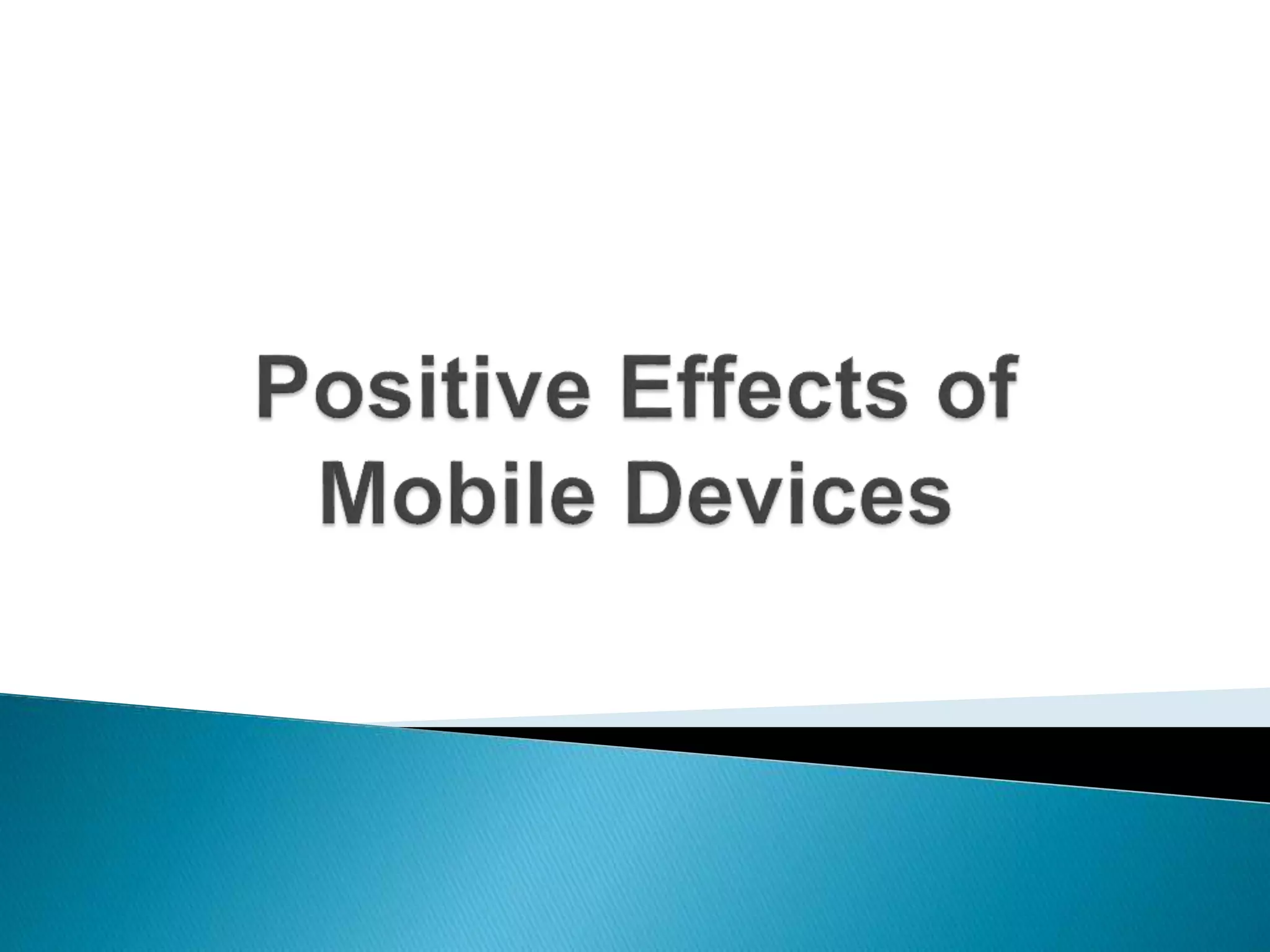 Mobile devices | PPTX