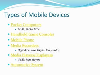 Mobile devices | PPSX