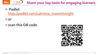 Engaging learners with mobile devices | PPT