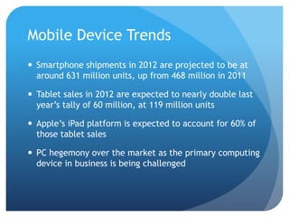 Mobile Device Security | PPTX