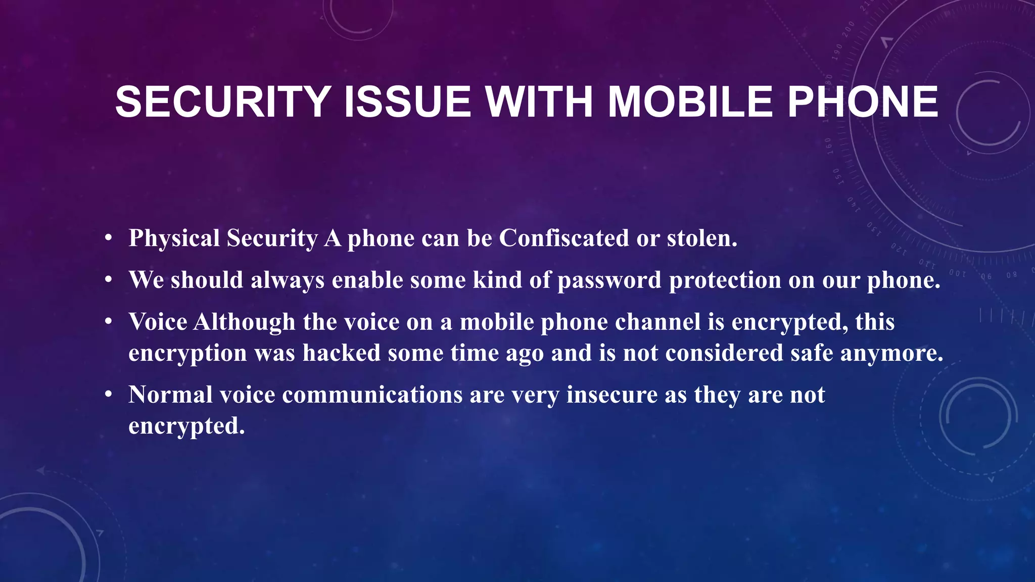 Mobile Device Security | PPTX