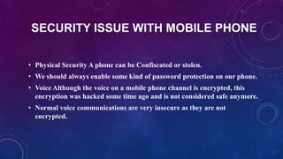 Mobile Device Security | PPTX