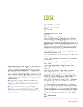 IBM Mobile devices Whitepaper | PDF