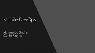 Mobile devops | PPT