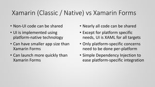 Building Mobile Apps With Xamarin and Visual Studio App Center | PPT