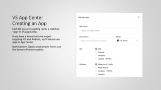 Building Mobile Apps With Xamarin and Visual Studio App Center | PPT