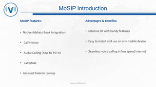 Mobile Dialer by Voxvalley | PPTX