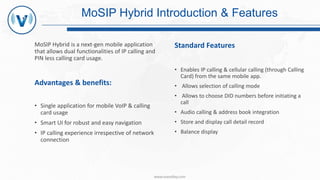 Mobile Dialer by Voxvalley | PPTX