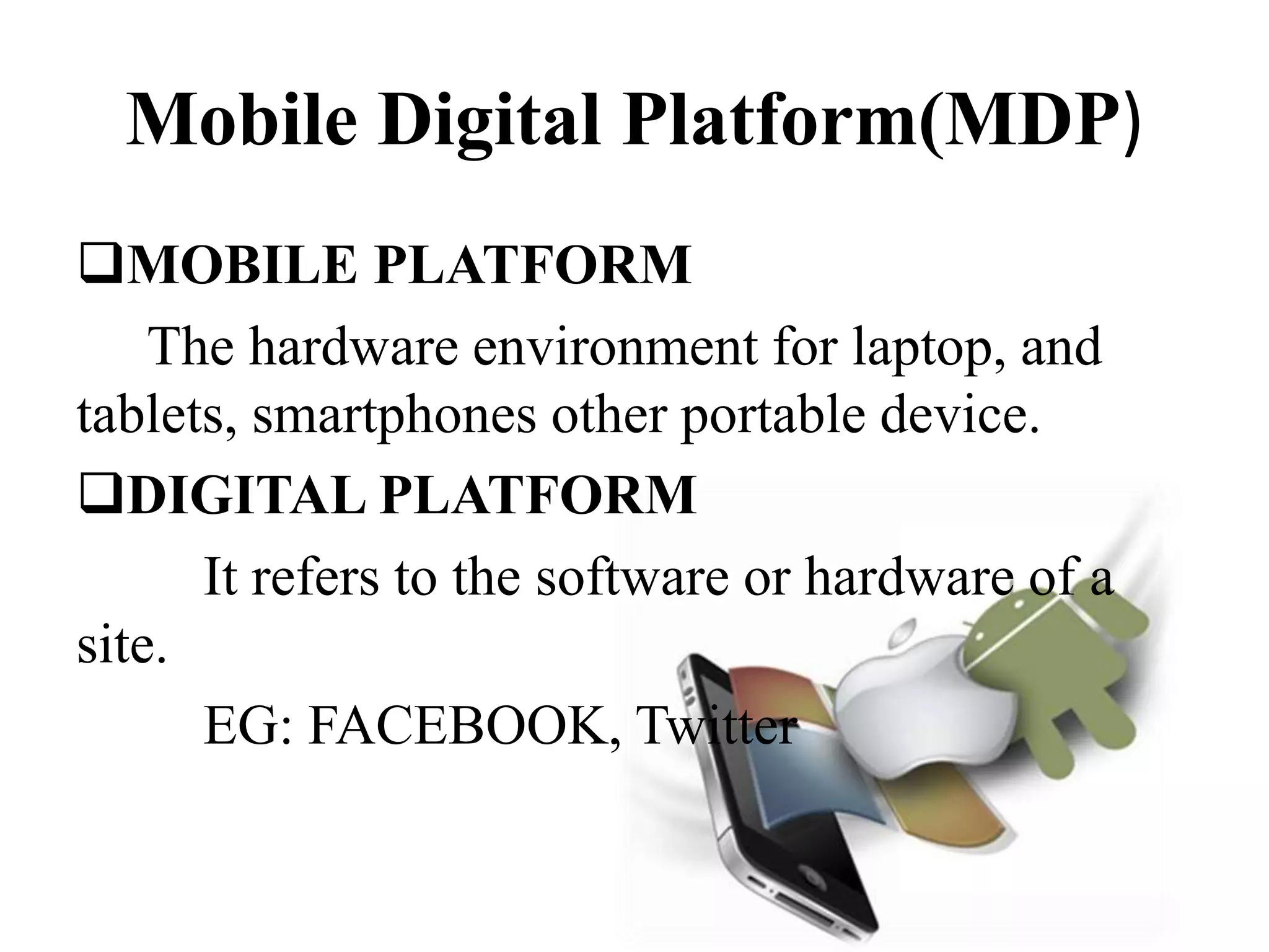 Cloud Computing & Mobile digital platform | PPTX