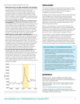 Using Mobile Phone Activity for Disaster Management During Floods ...