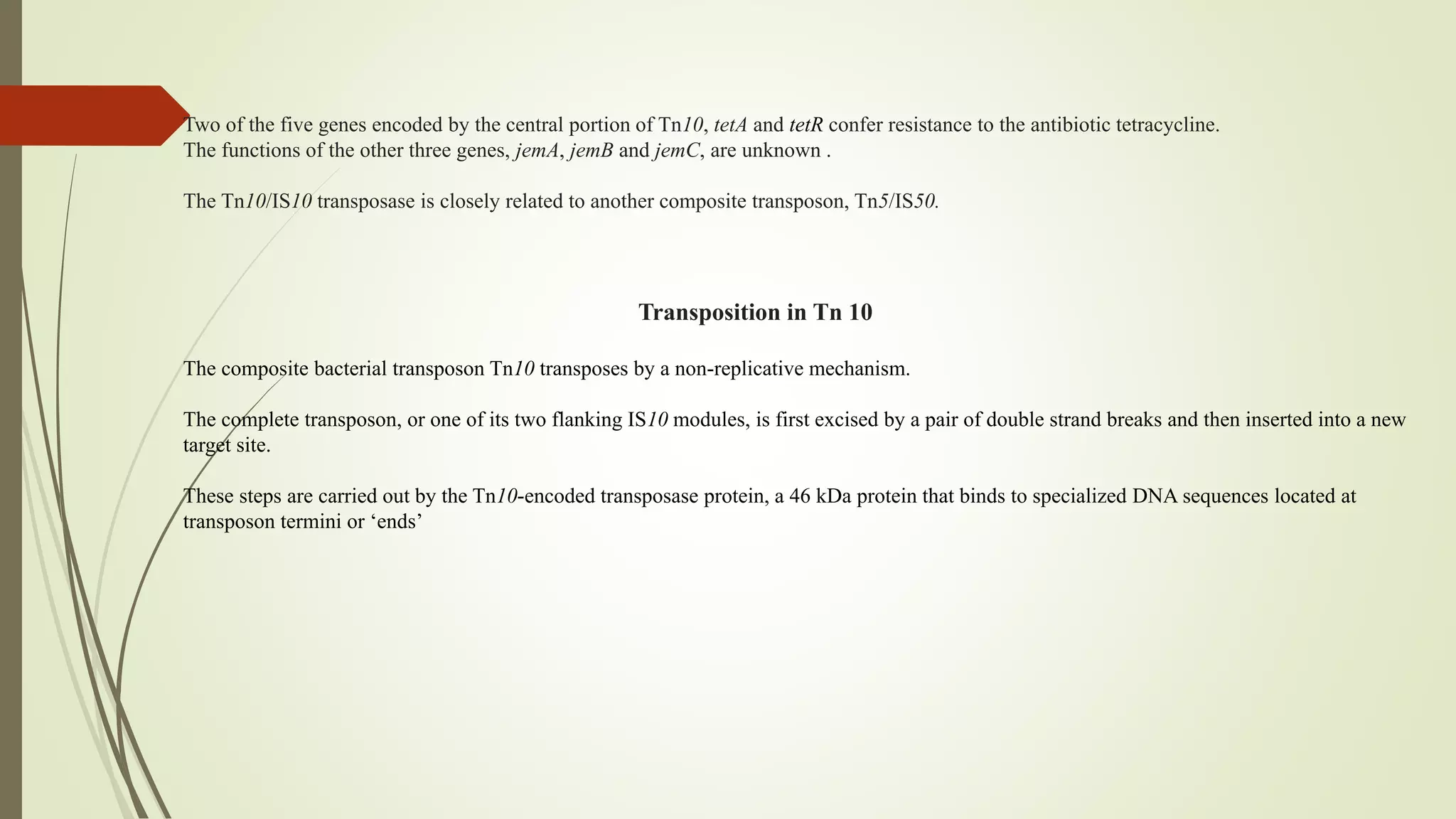 Mobile DNA elements | PDF