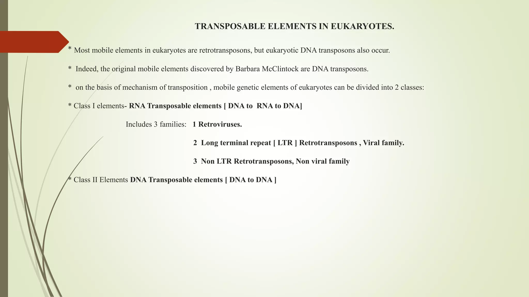 Mobile DNA elements | PDF
