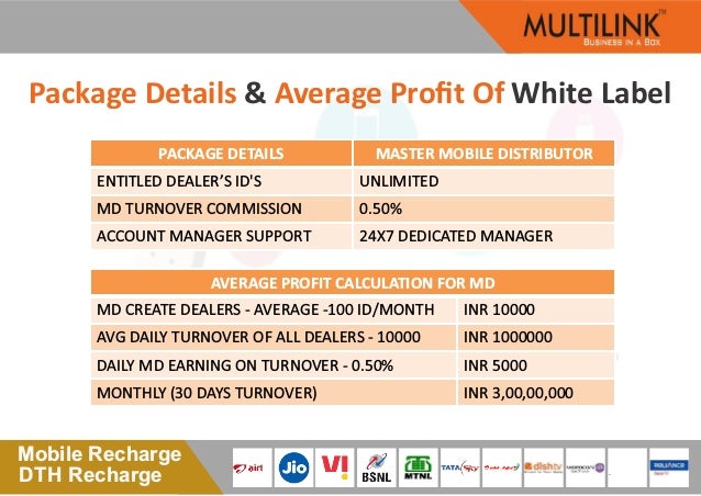 Multilink Recharges (Mobile & DTH Recharge) ! | PDF