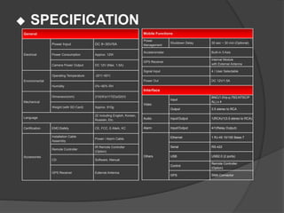 Mobile digital video recorder and fleet management | PPT