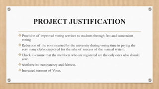Mobile e voting system using android application for higher | PPT