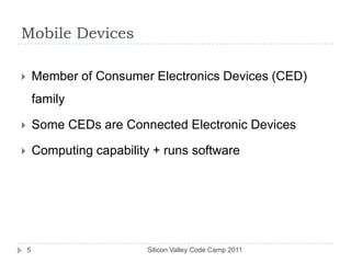 Mobile Ecosystem | PPTX