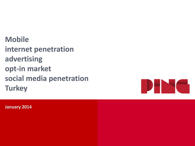 Mobile Ecosystem Turkey | PPT