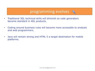 Mobile enterprise overview v6 | PPT