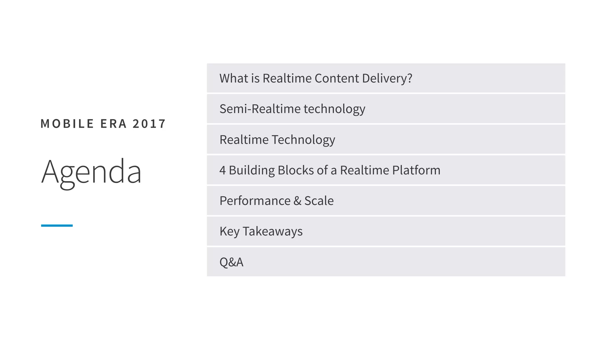 Realtime Content Delivery: Powering dynamic instant experiences | PPT