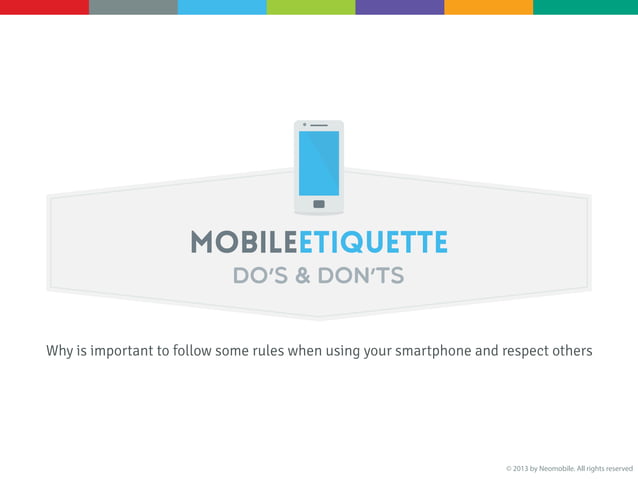 Mobile etiquette: do's and don'ts when using a mobile phone | PDF ...
