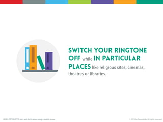 Mobile etiquette: do's and don'ts when using a mobile phone | PDF