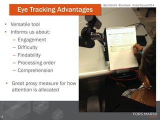 Eye Tracking the User Experience of Mobile: What You Need To Know | PDF | Computer Peripherals ...