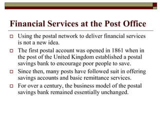 Mobile financial services overview policy and current scenario | PDF