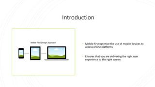 Mobile first | PPTX