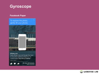 Mobile First Approach - The key to cross platform interface design | PDF
