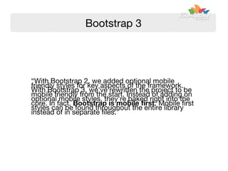 Mobile firstdevelopment | PPT