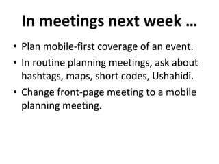 Mobile-First Strategy | PPT