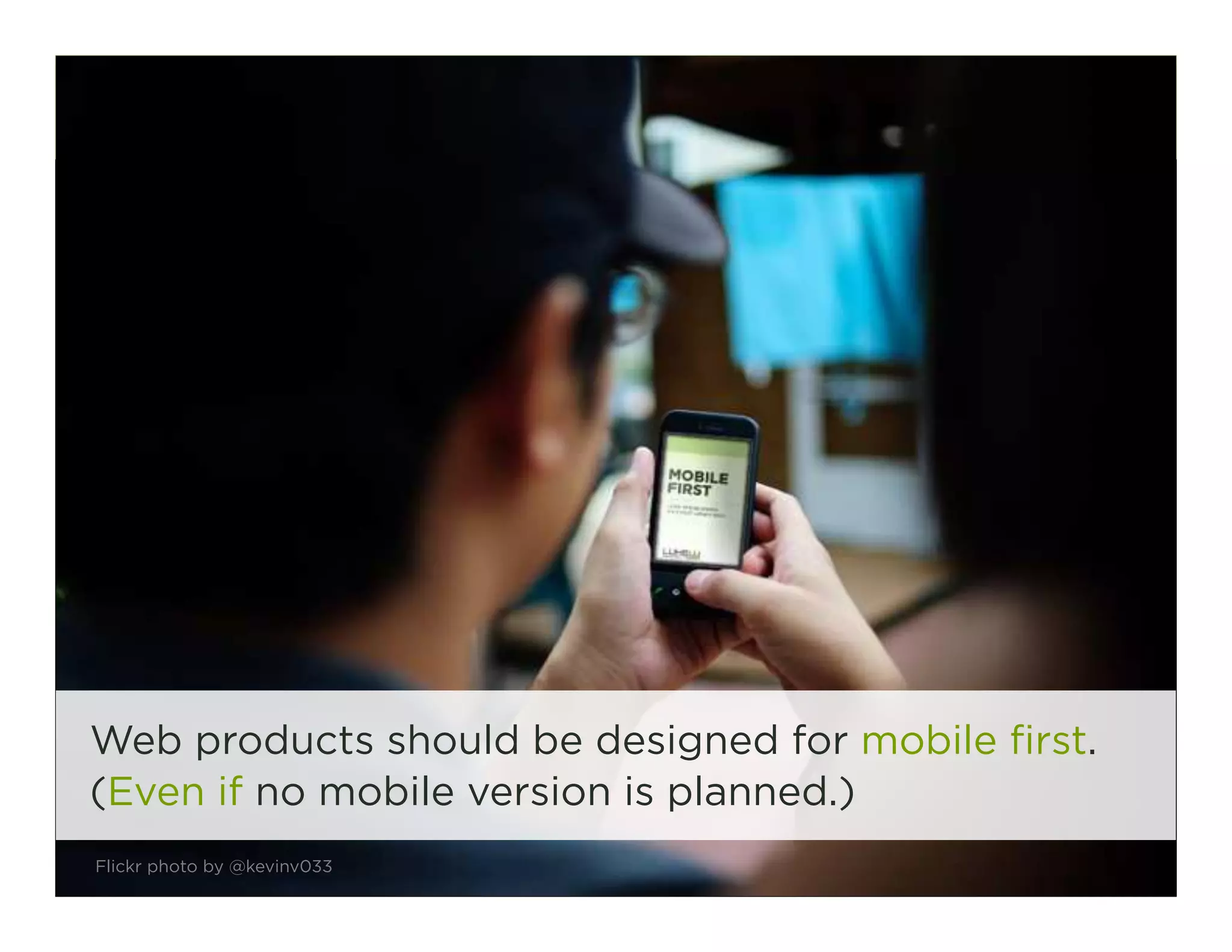 Luke Wroblewski: Mobile First | PDF