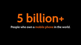 Mobile first responsive web design | PPT