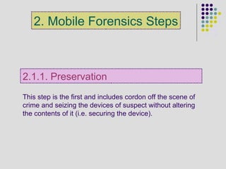 Mobile forensics | PPT