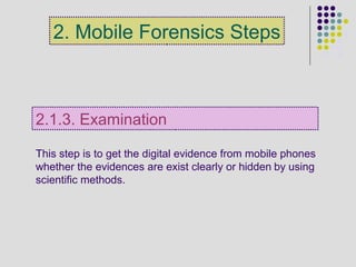 Mobile forensics | PPT
